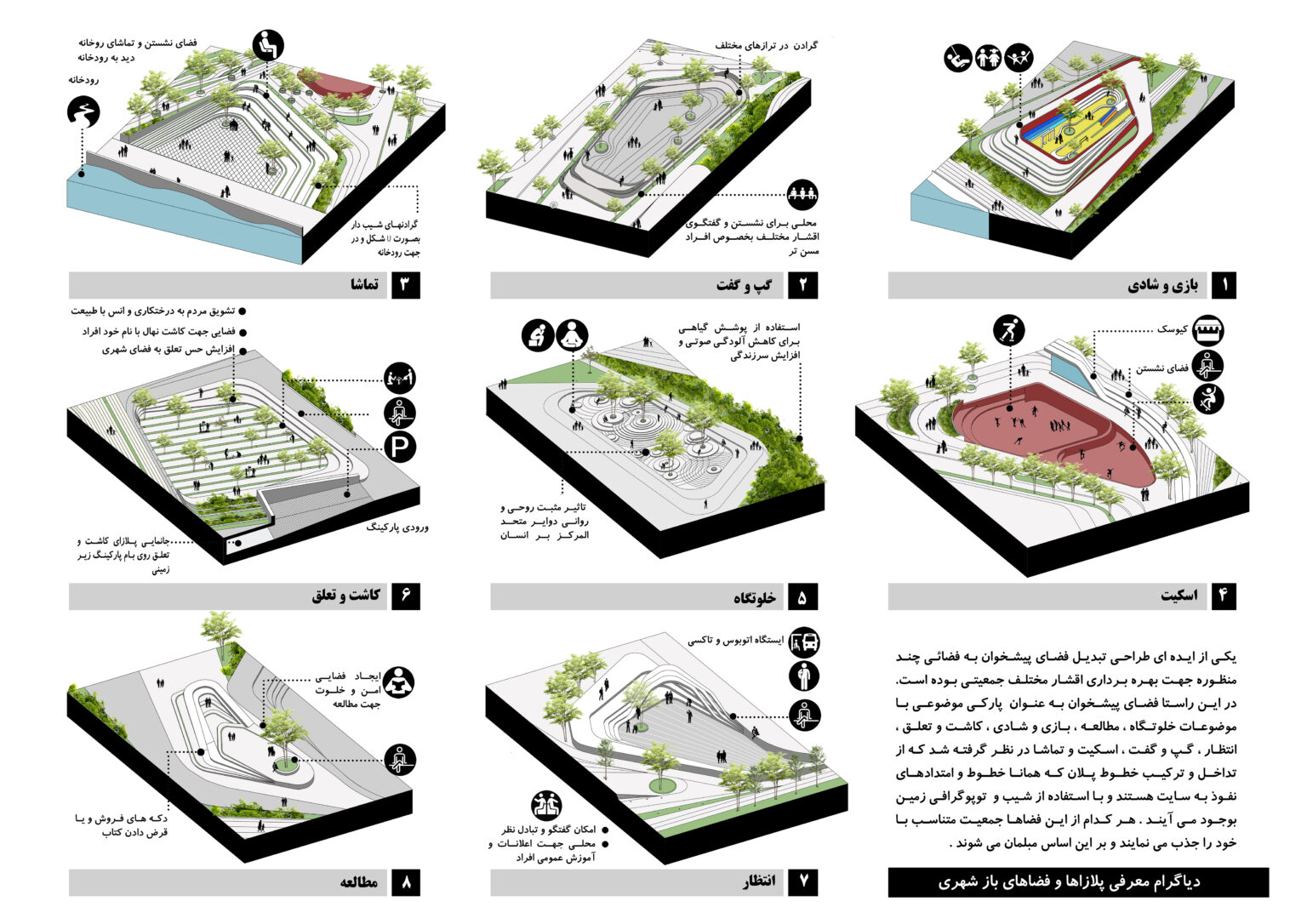 Isfahan Flower Garden – Counter Area Design – Ghazal Azizzadeh